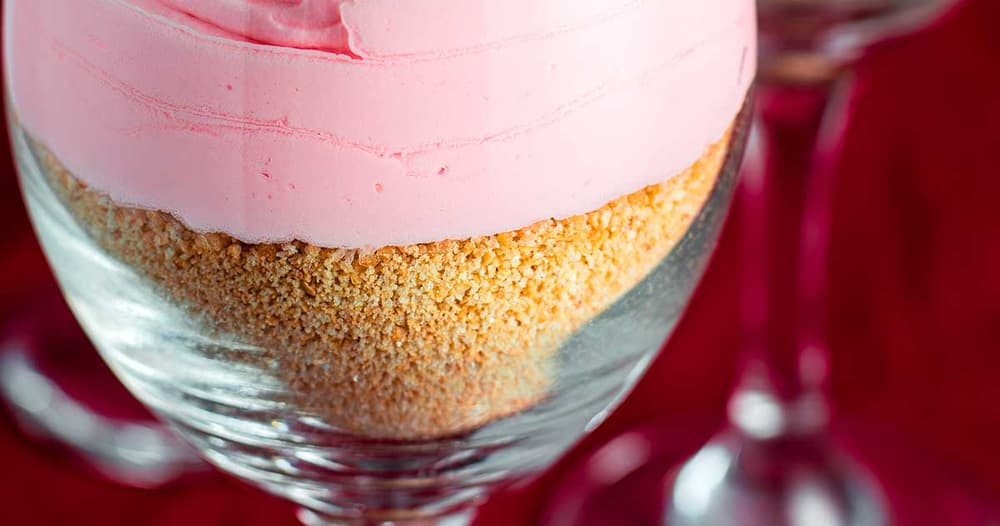 Pink Lemonade Cheesecake Parfaits | Punchfork