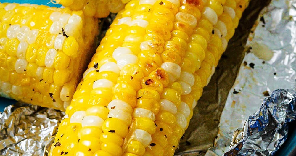 Easy Parmesan Grilled Corn | Punchfork