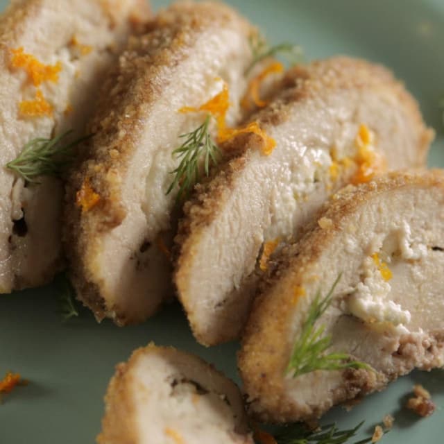 Pecan-Crusted Stuffed Chicken | Punchfork