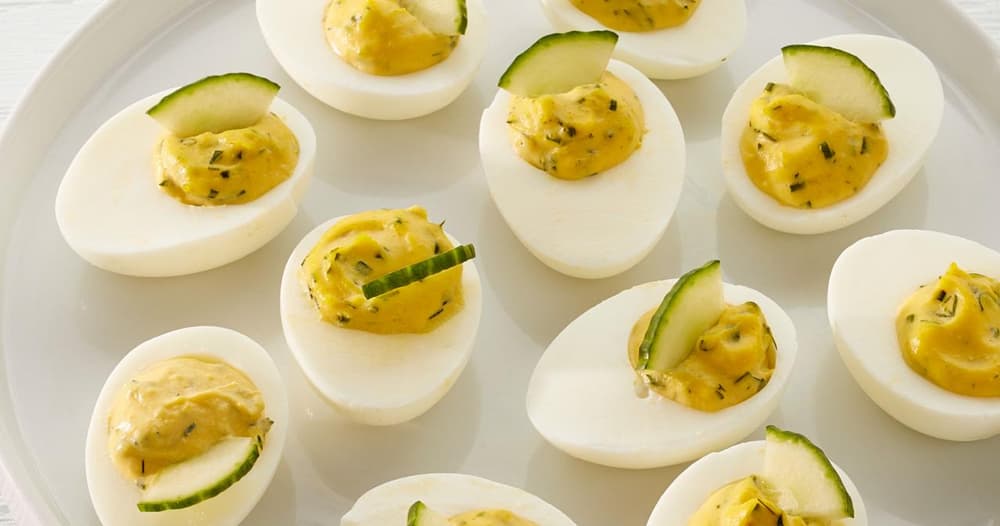 Ranch Deviled Eggs | Punchfork