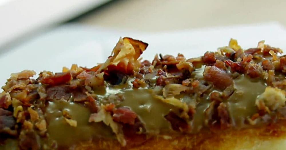 Maple Glazed Bacon Long John | Punchfork