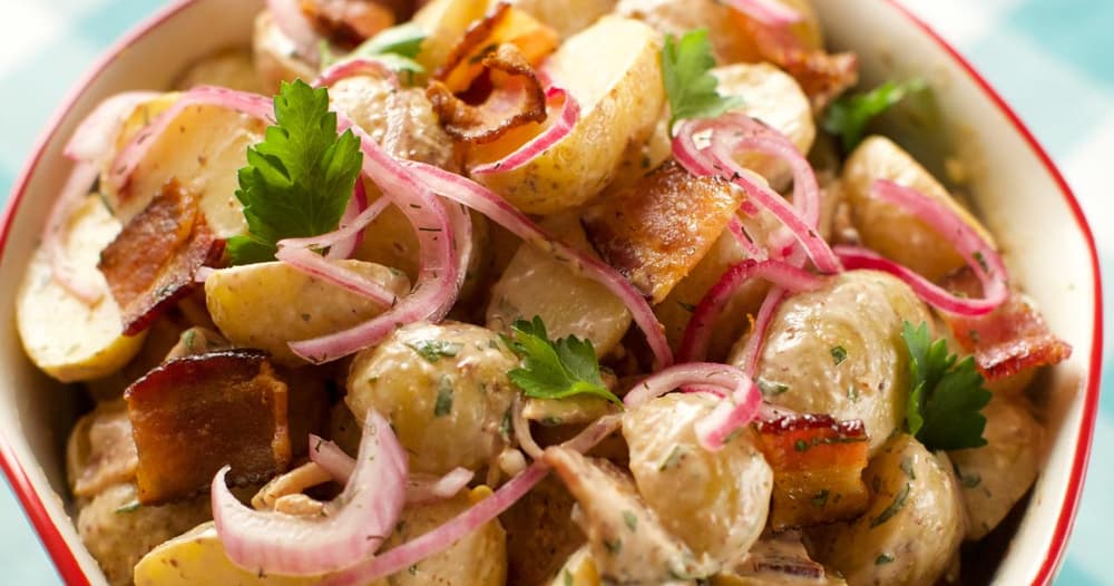 BBQ Potato Salad | Punchfork