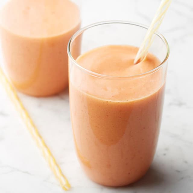 Mango, Strawberry, and Pineapple Smoothie | Punchfork