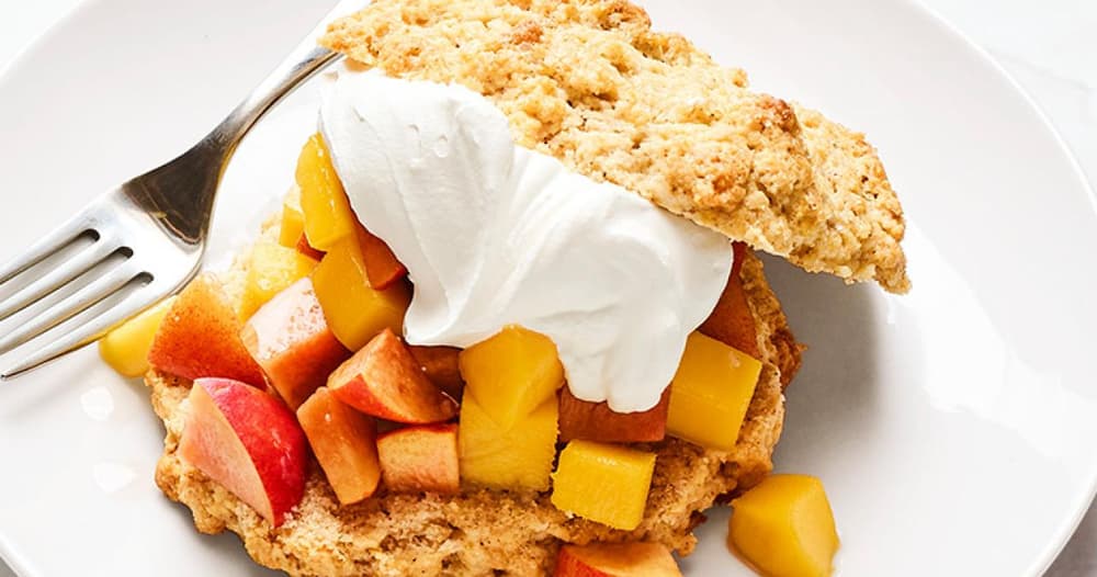 Peach-Mango Shortcakes | Punchfork