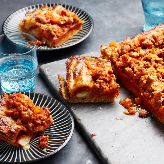 Mozzarella Stick Stuffed Crust Pizza Punchfork