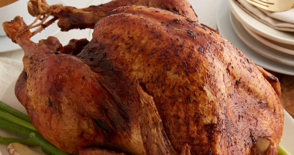 Roast Kosher Turkey with Ginger-Sesame Butter | Punchfork