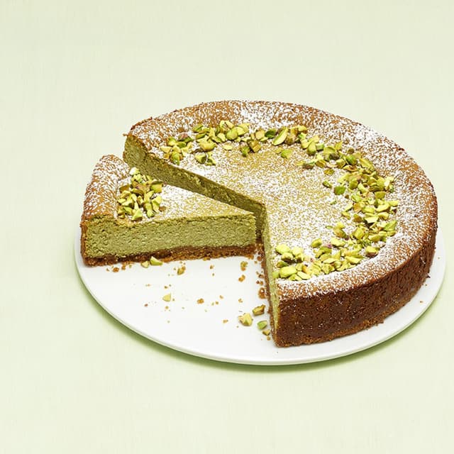 Pistachio-Ricotta Cheesecake | Punchfork