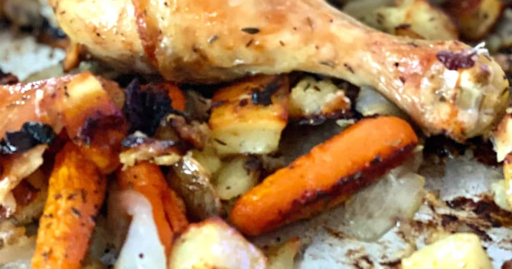 Caveman Chicken and Vegetable Roast | Punchfork