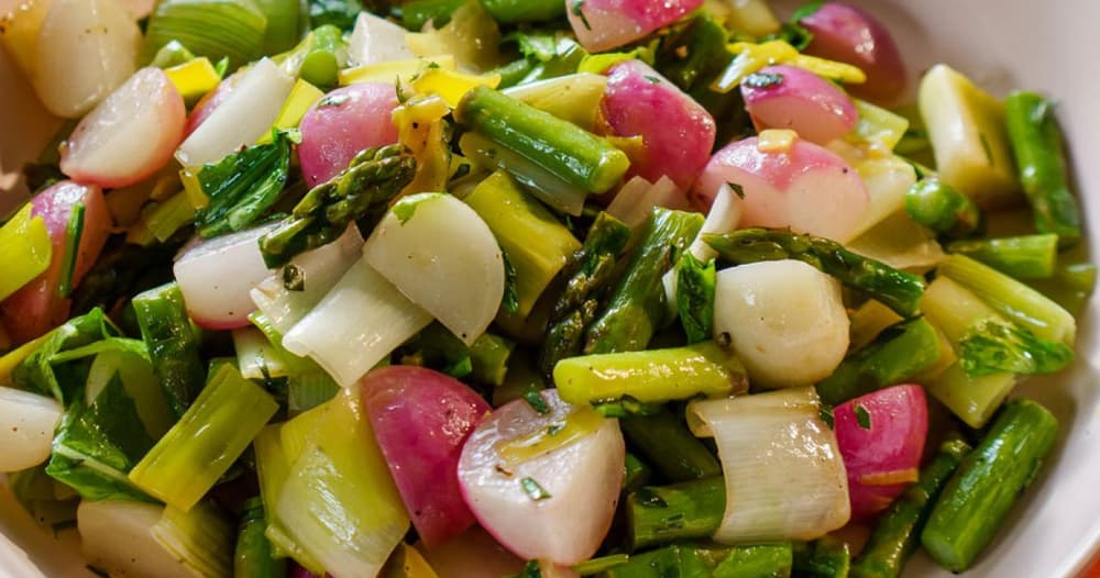 Butter Poached Vegetables | Punchfork