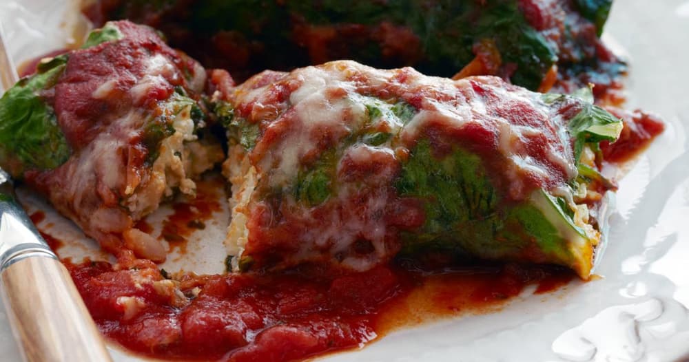 Goat Cheese, Lentil and Brown Rice Rolls | Punchfork