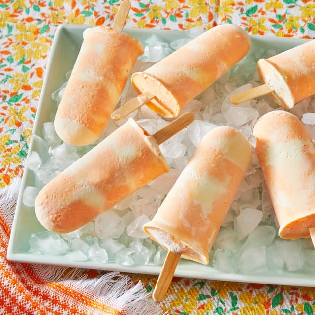 Homemade Creamsicle Pop | Punchfork