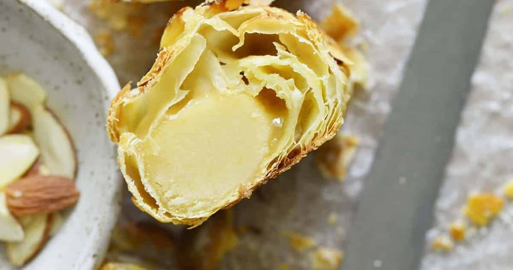 Banketstaaf (Christmas Dutch Almond Pastry) | Punchfork