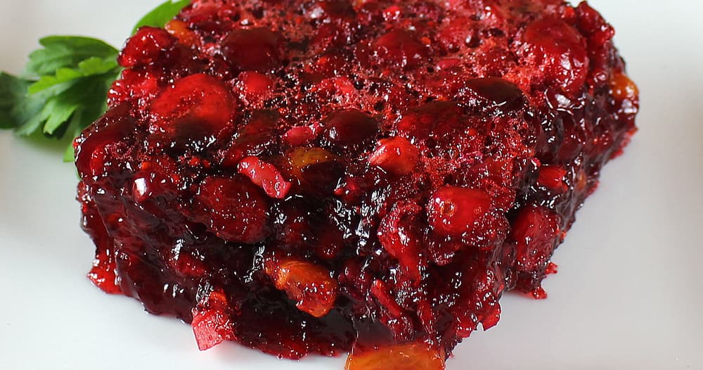 Cranberry Orange Congealed Salad | Punchfork