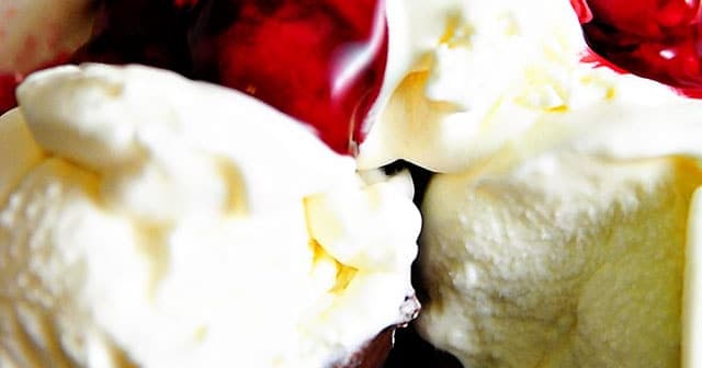 Cherry Cheesecake Ice Cream | Punchfork