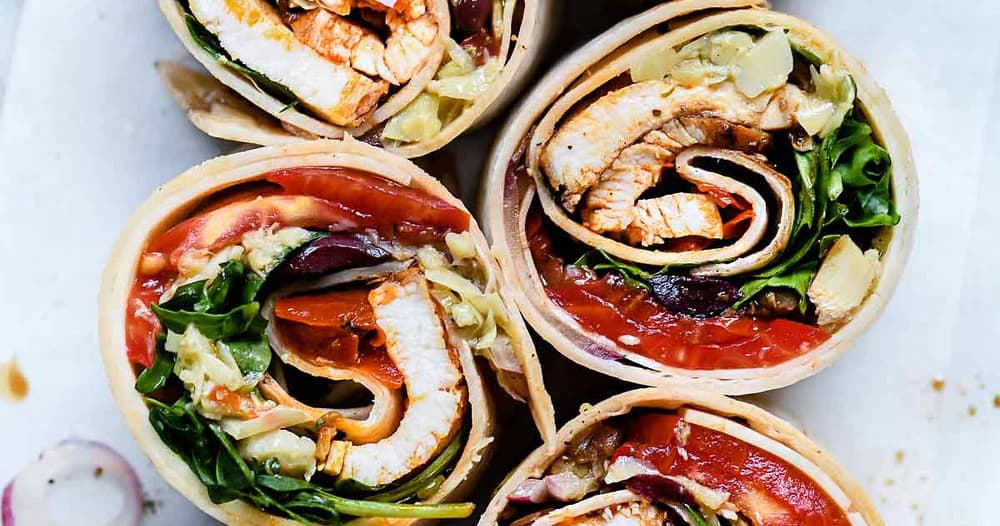 Chicken Spinach Wrap Recipes | Punchfork