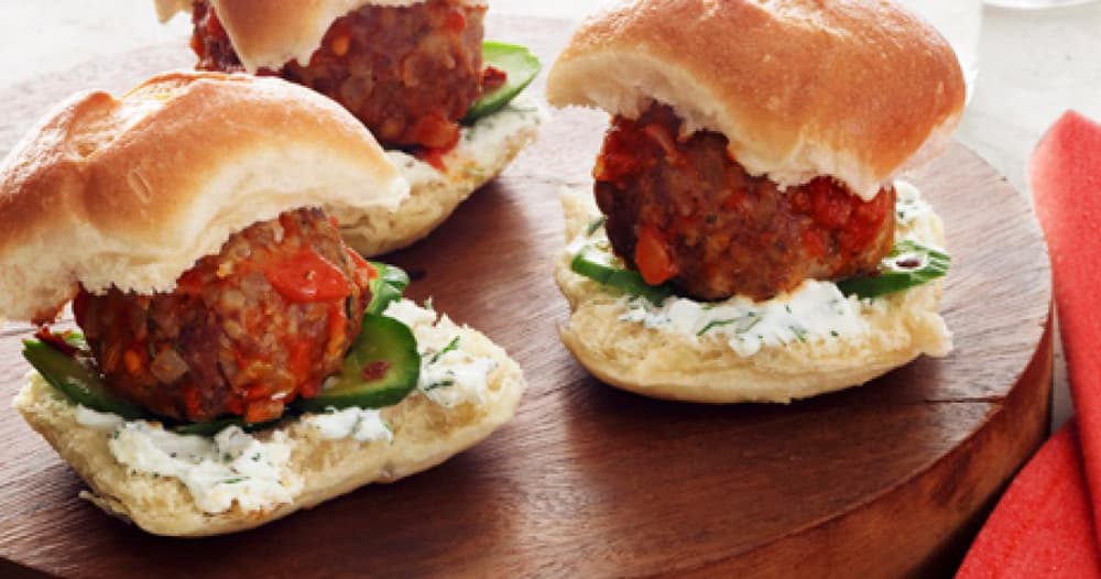 Lamb Meatball Sliders | Punchfork