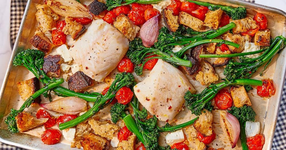 Sheet Pan Roasted Cod | Punchfork