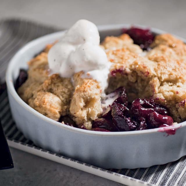Mini Cherry Cobblers | Punchfork