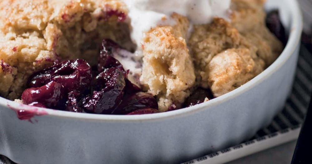 Mini Cherry Cobblers | Punchfork