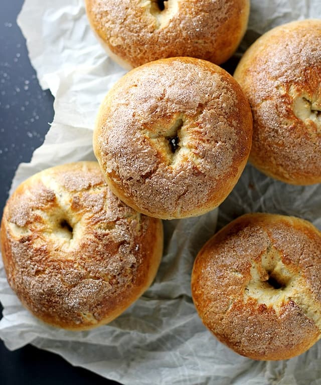 French Toast Bagels | Punchfork