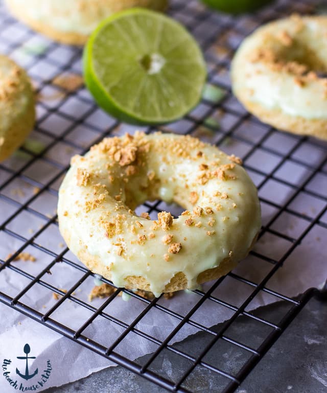 Key Lime Pie Donuts | Punchfork