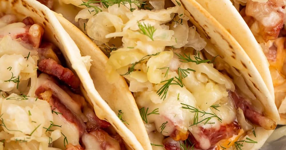 Reuben Tacos | Punchfork