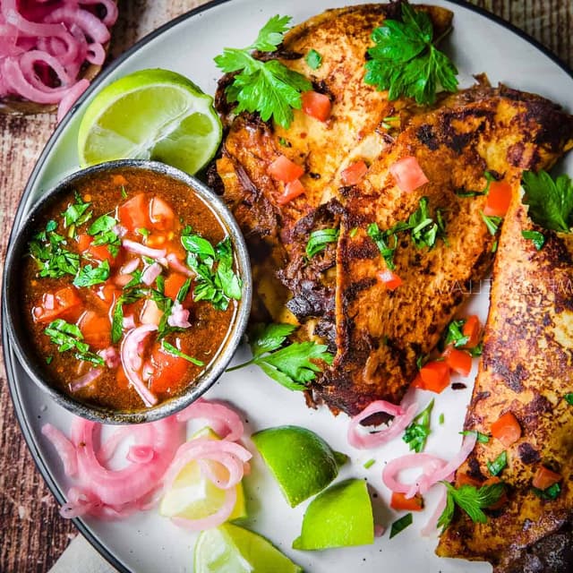 Birria Tacos with Consommé (And Keto) | Punchfork