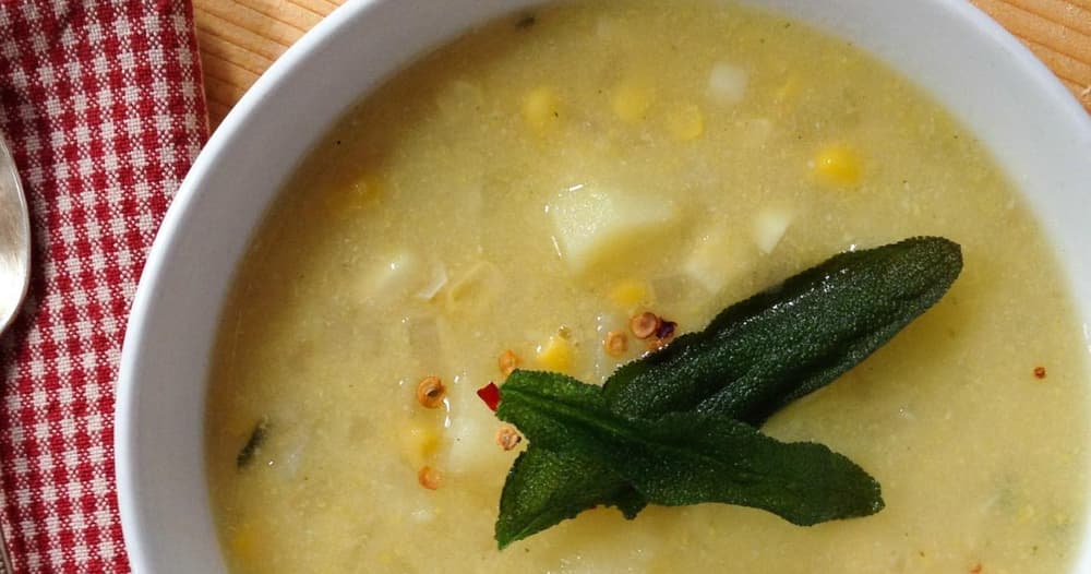 Sweet Corn Chowder | Punchfork
