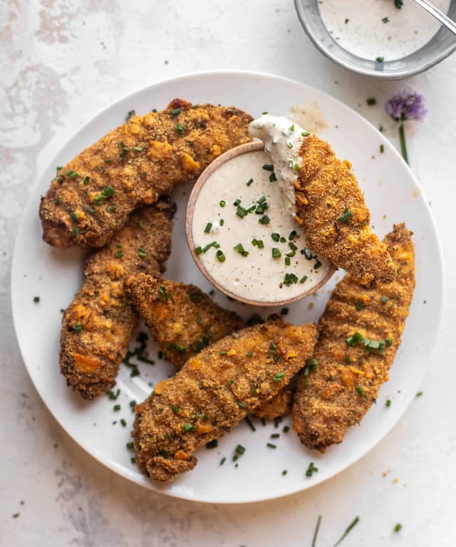 Cheddar Ranch Chicken Fingers | Punchfork