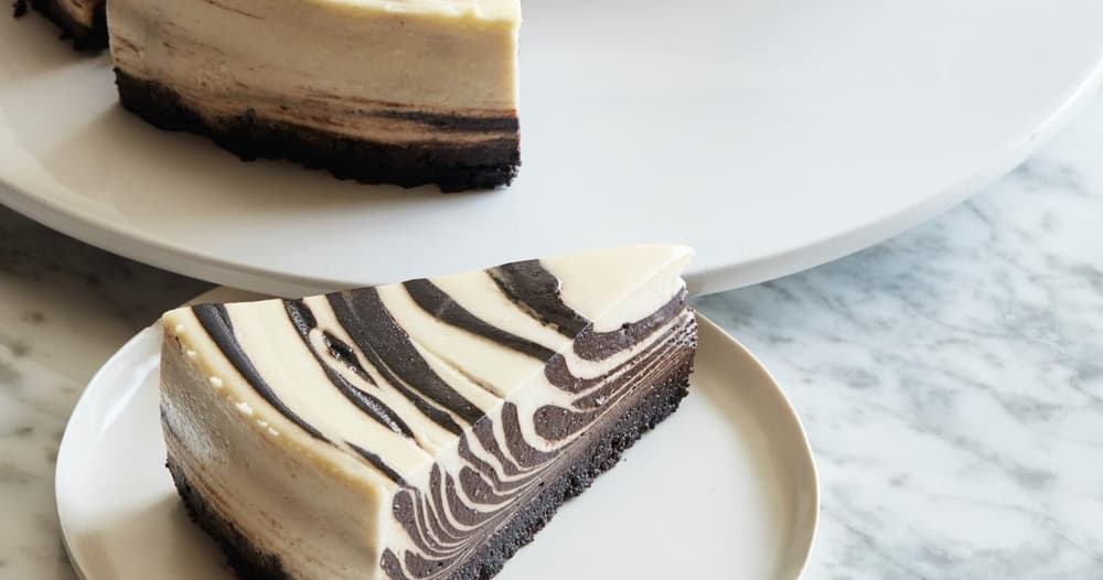 Zebra Cheesecake | Punchfork