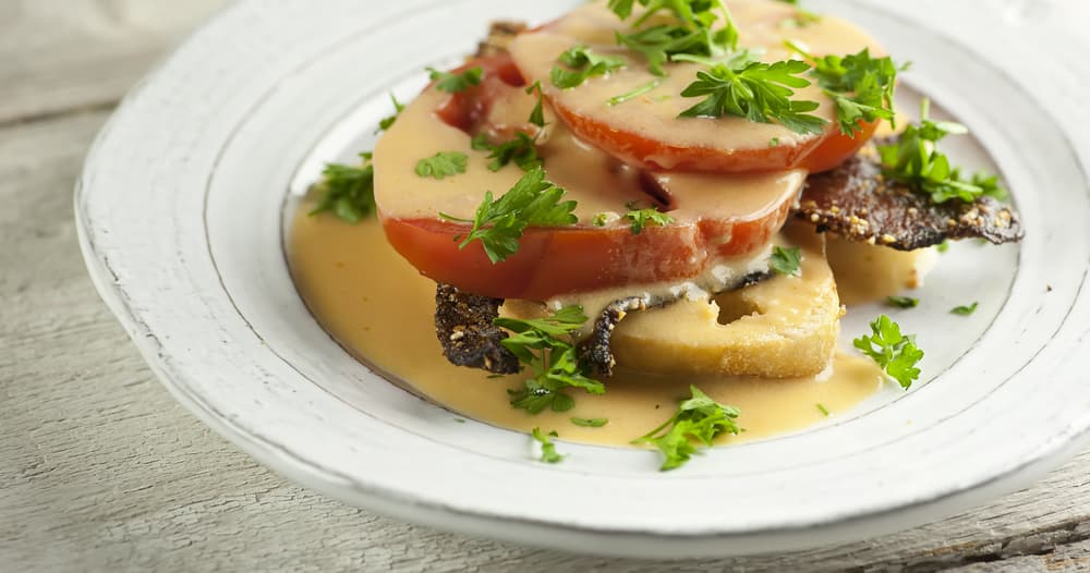 Tomato Bacon Welsh Rarebit | Punchfork