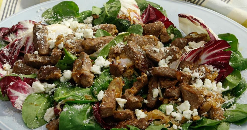 Warm Beef Tri-Tip Salad | Punchfork