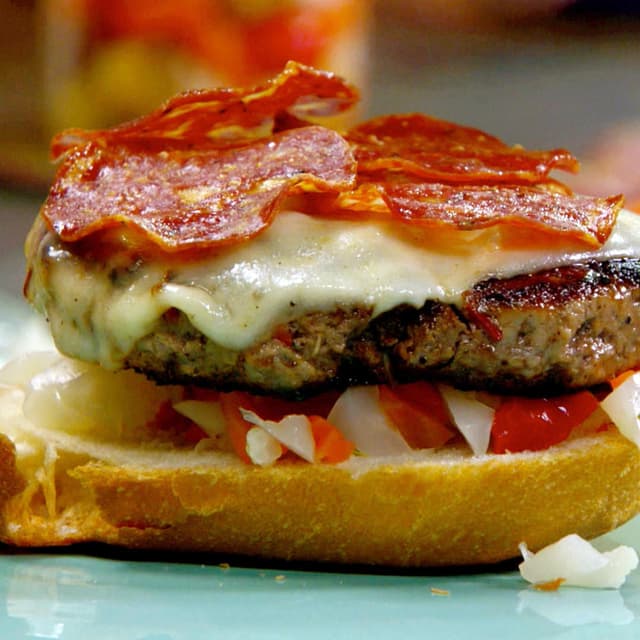 The Ultimate Salami Burgers | Punchfork