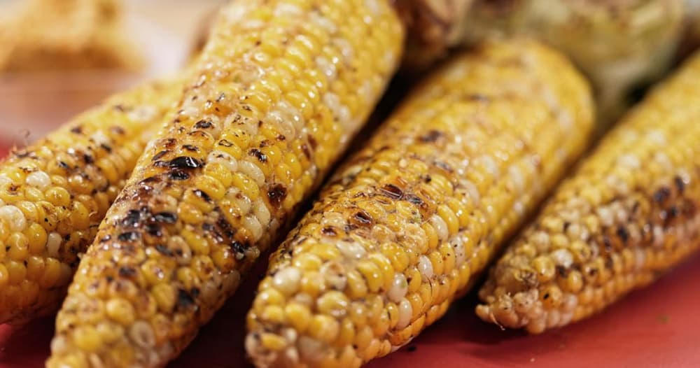 Sunny's Grilled Corn with Cajun Trinity Butter | Punchfork