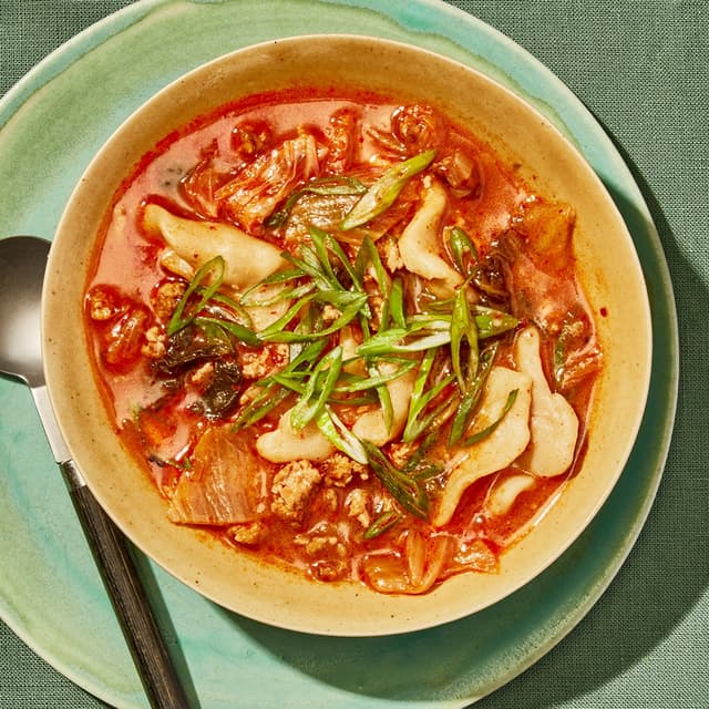 Sujebi Kimchi Soup | Punchfork