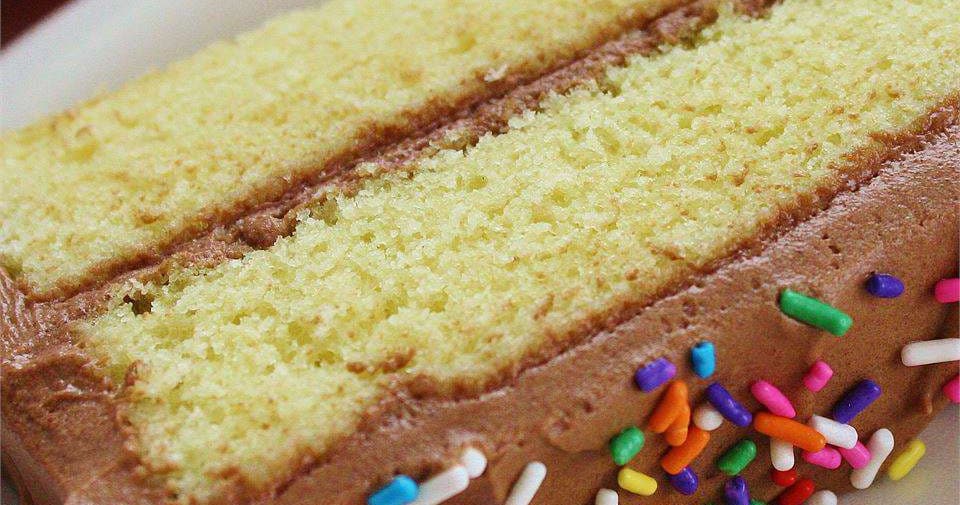 Basic 1 - 2 - 3 - 4 Cake | Punchfork
