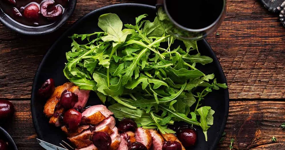 Pan Seared Duck Breast with Cherry Sauce | Punchfork