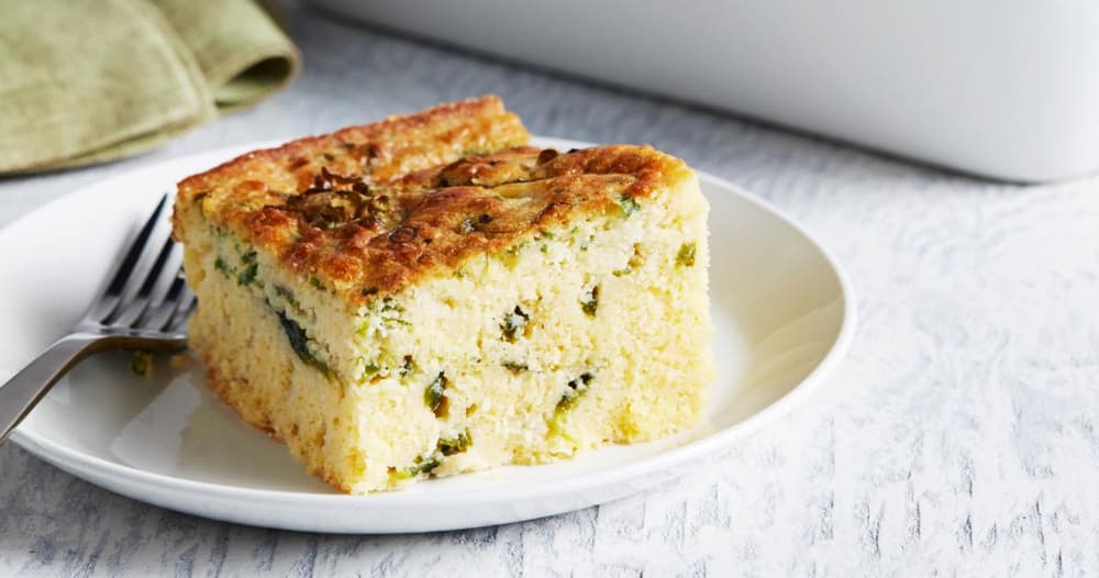 Poblano-Scallion Cornbread | Punchfork