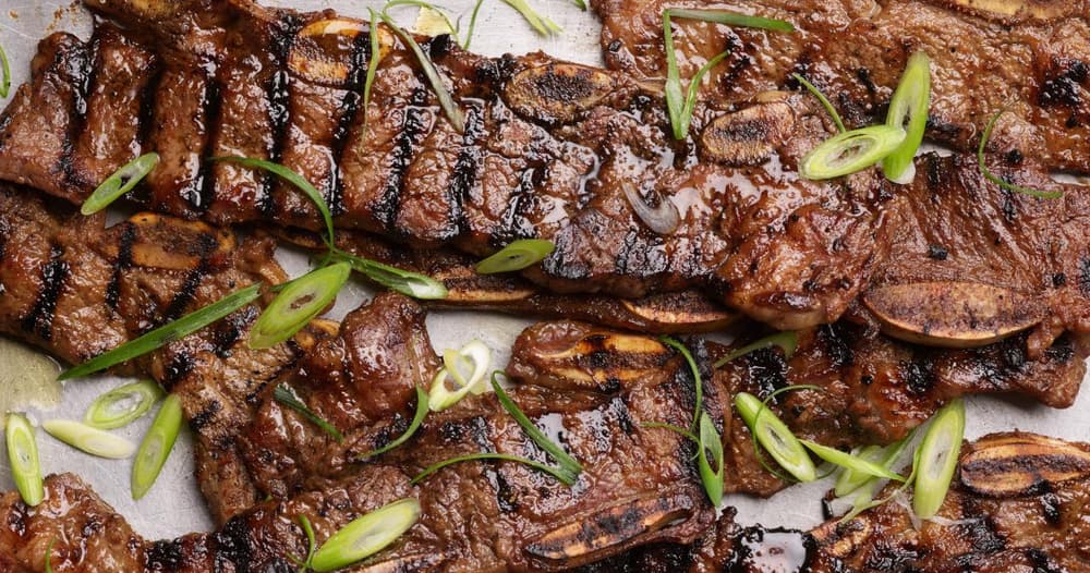 Kalbi (Korean Barbequed Beef Short Ribs) | Punchfork