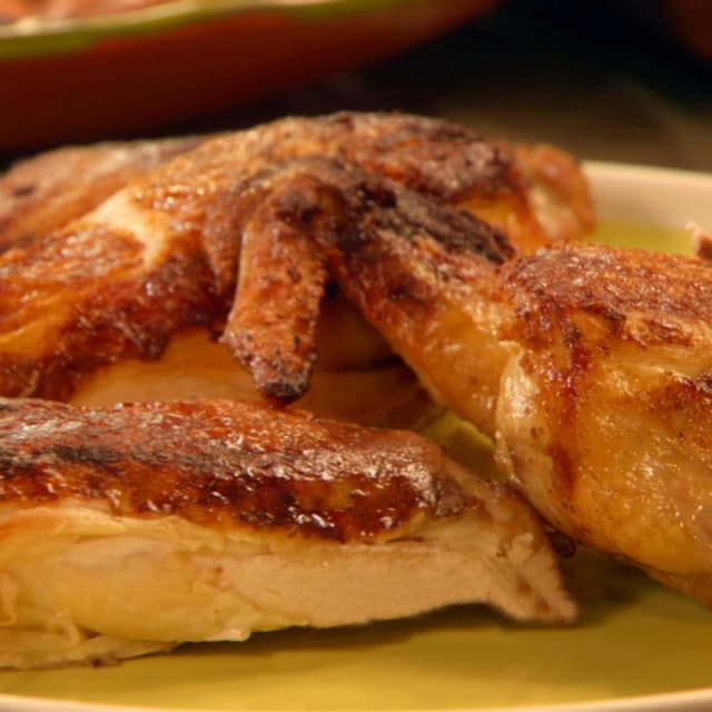 Flattened Pan-Roasted Chicken | Punchfork