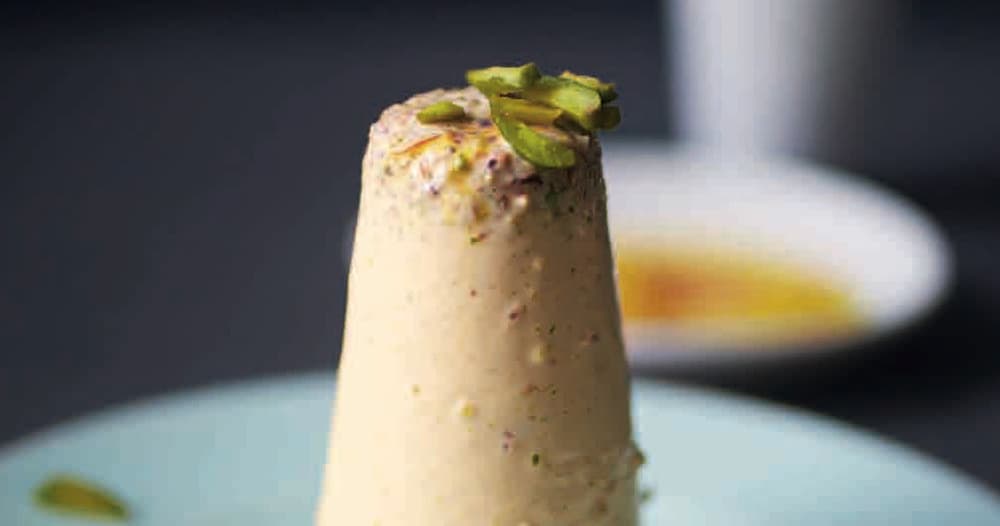 Pista Kesar Kulfi (Pistachio and Saffron Kulfi) | Punchfork