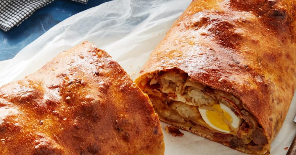 Breakfast Garbage Bread | Punchfork
