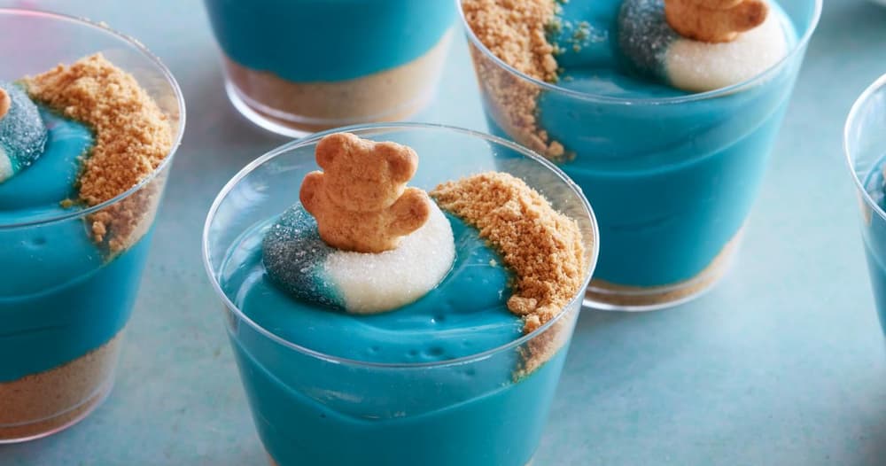 Ocean Pudding Cup | Punchfork