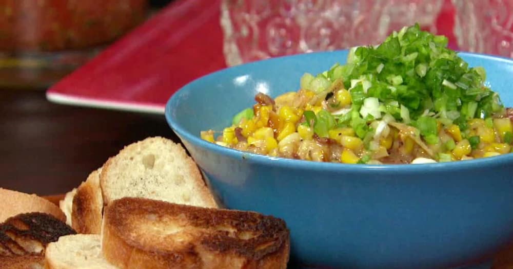 Corn Bread Crostini | Punchfork