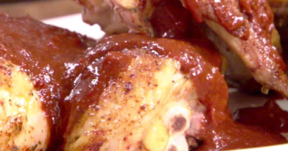 Spiced Chicken with Chocolate Pasilla Sauce | Punchfork