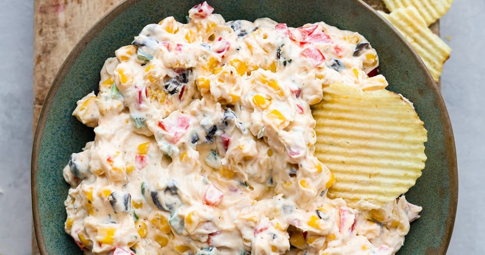 Loaded Creamy Ranch Dip (Poolside Dip) | Punchfork