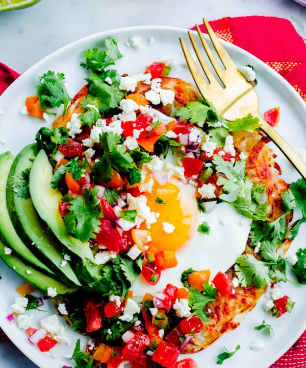 Mexican Hash Brown Stack | Punchfork