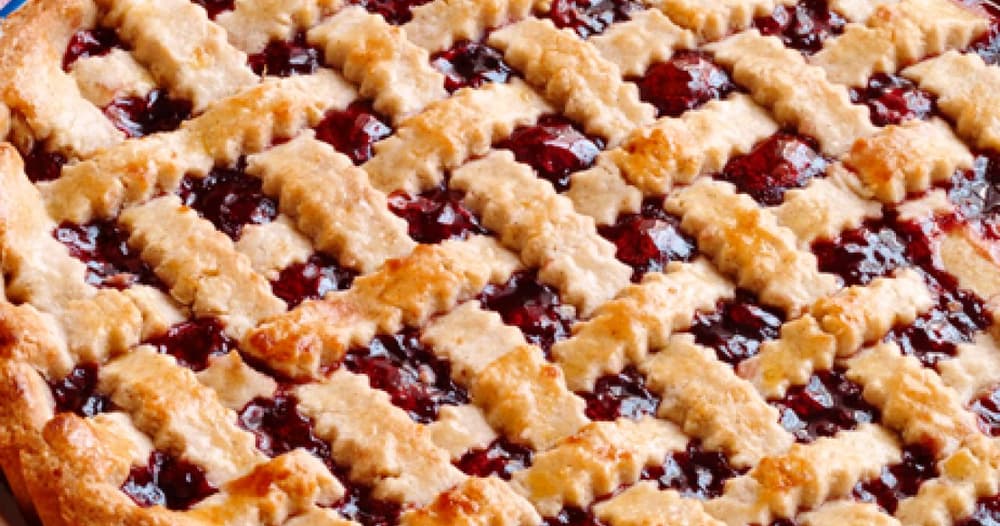 Grandma Monette's Cherry Jam Tart | Punchfork