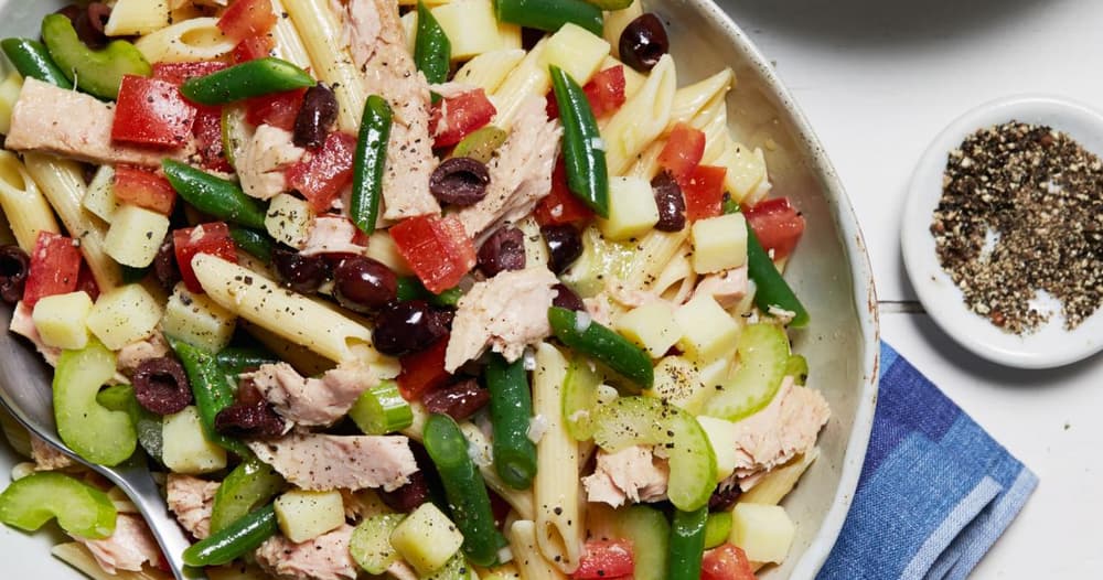 Pasta Salad Nicoise | Punchfork