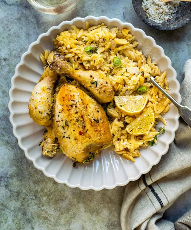 Roast Poussin with Orzo | Punchfork